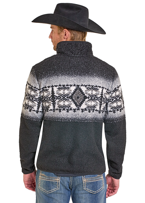 Aztec Fleece - DM91C06185- Black – Alternate Route Outfitters